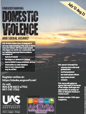 Training Opportunities - Grantee Support - CDVSA - Alaska Department of ...